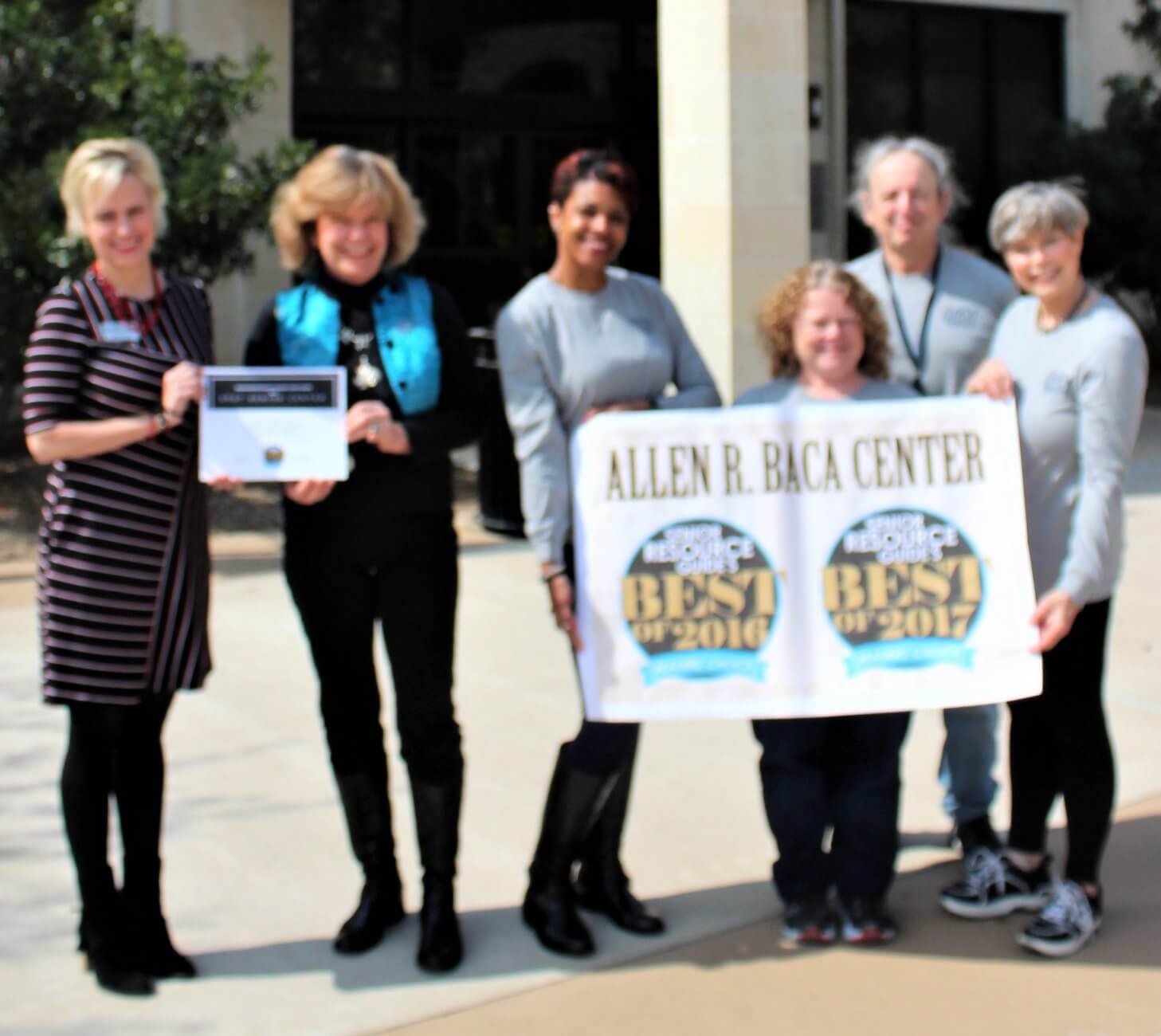 Baca Center wins Senior Resource Guide's Best of 2017 Award - City of ...