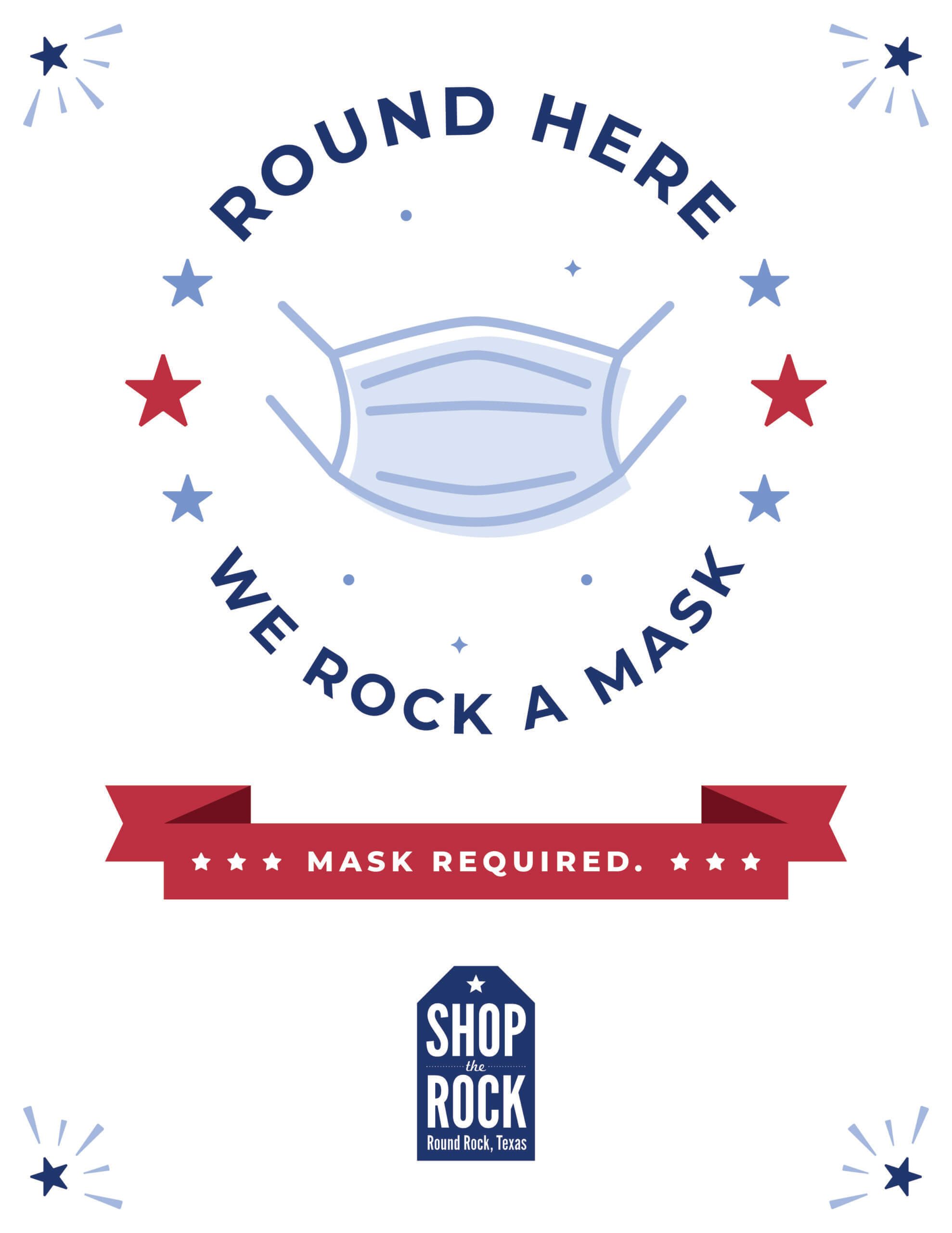 Round Here, We Rock A Mask - City of Round Rock