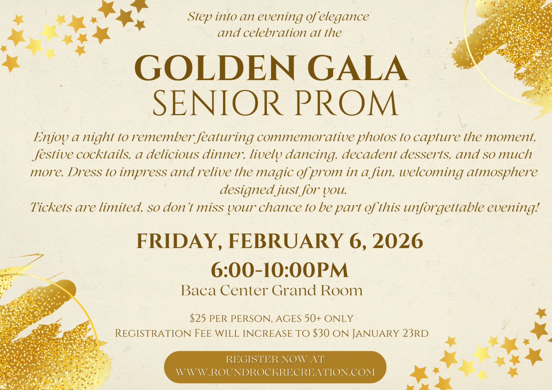 Baca Center Senior Prom - Round Rock TX