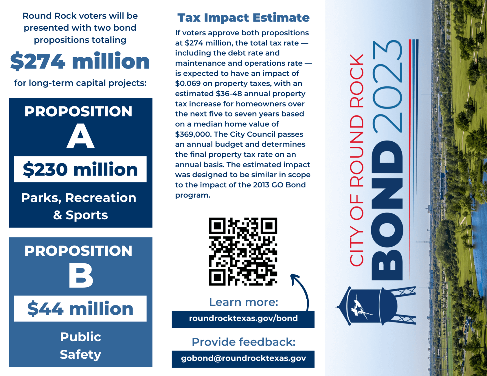 City of Round Rock 2023 Bond - Resources