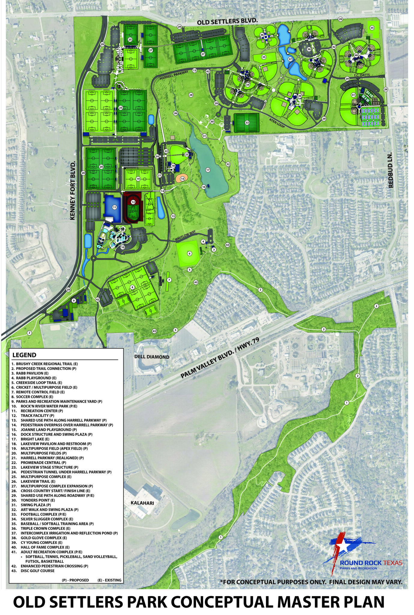 Round Rock City Council selects engineering firm for Old Settlers Park ...