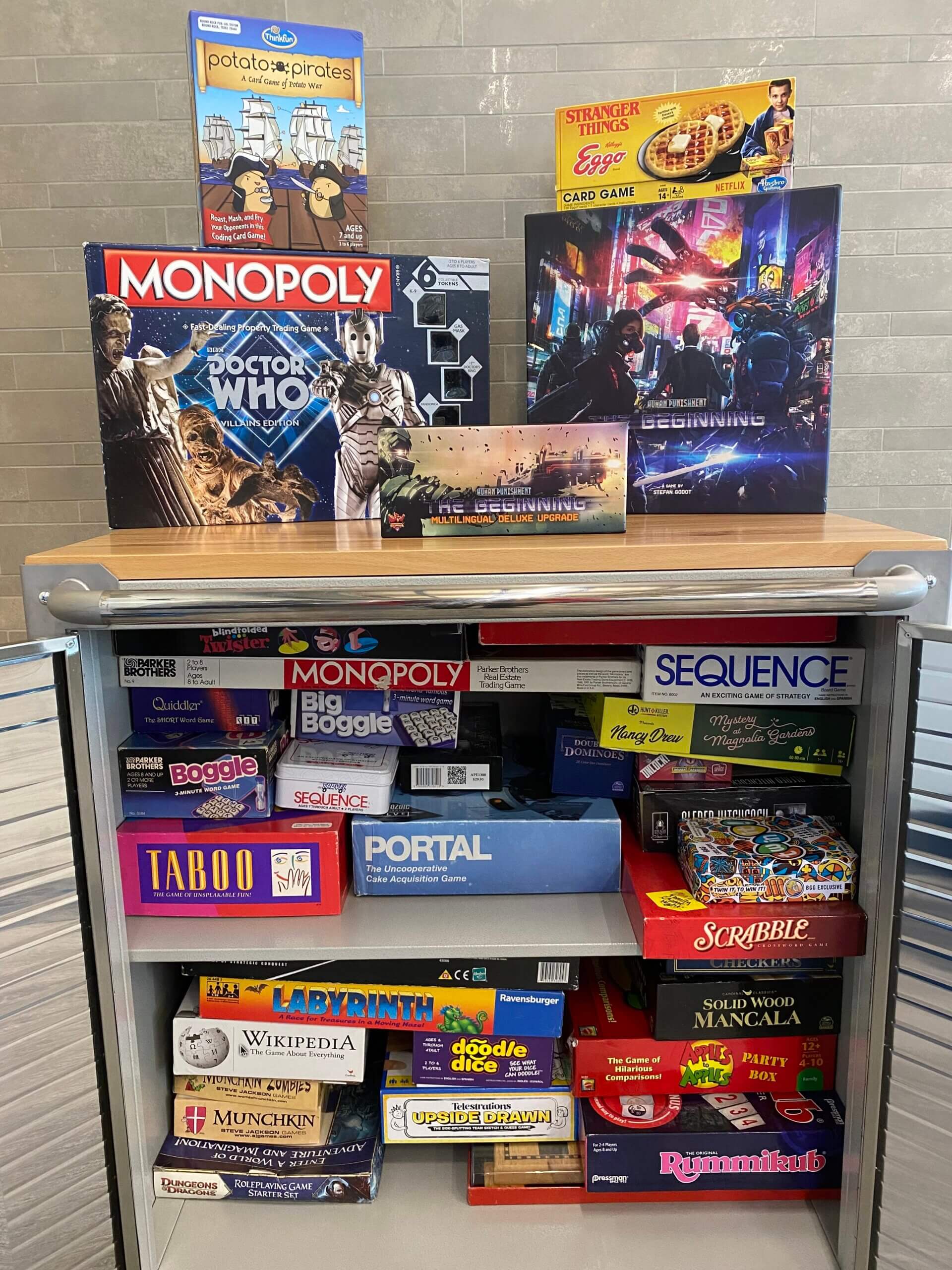 The Honor-System Board Games At RRPL - City of Round Rock