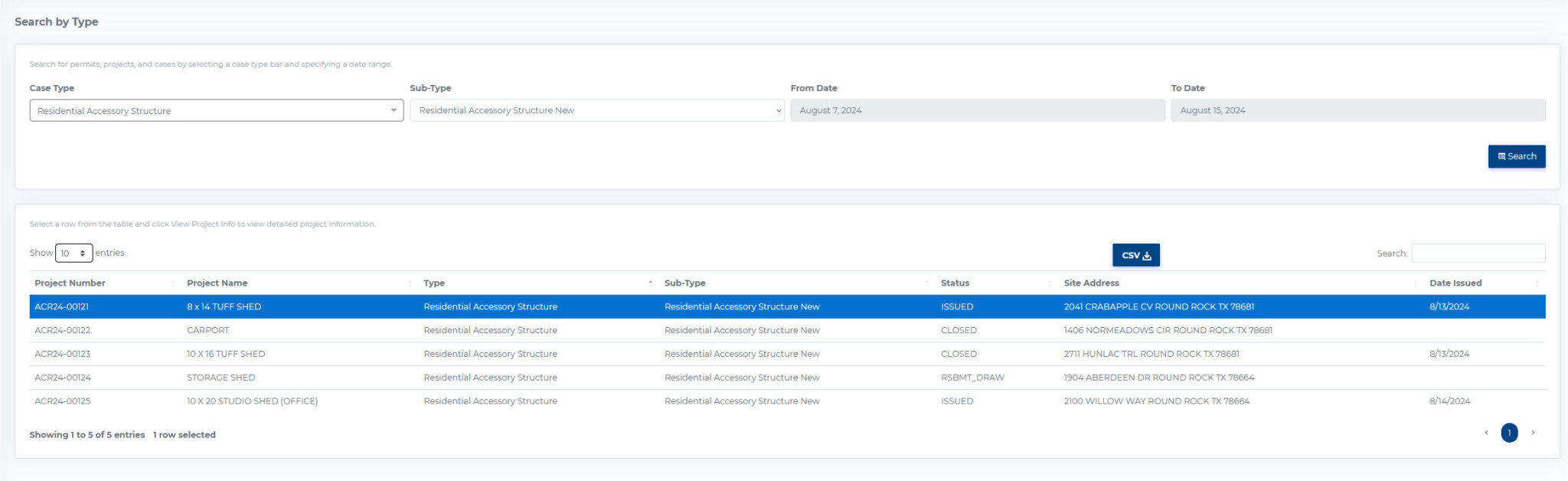 Permit Portal Help - City of Round Rock
