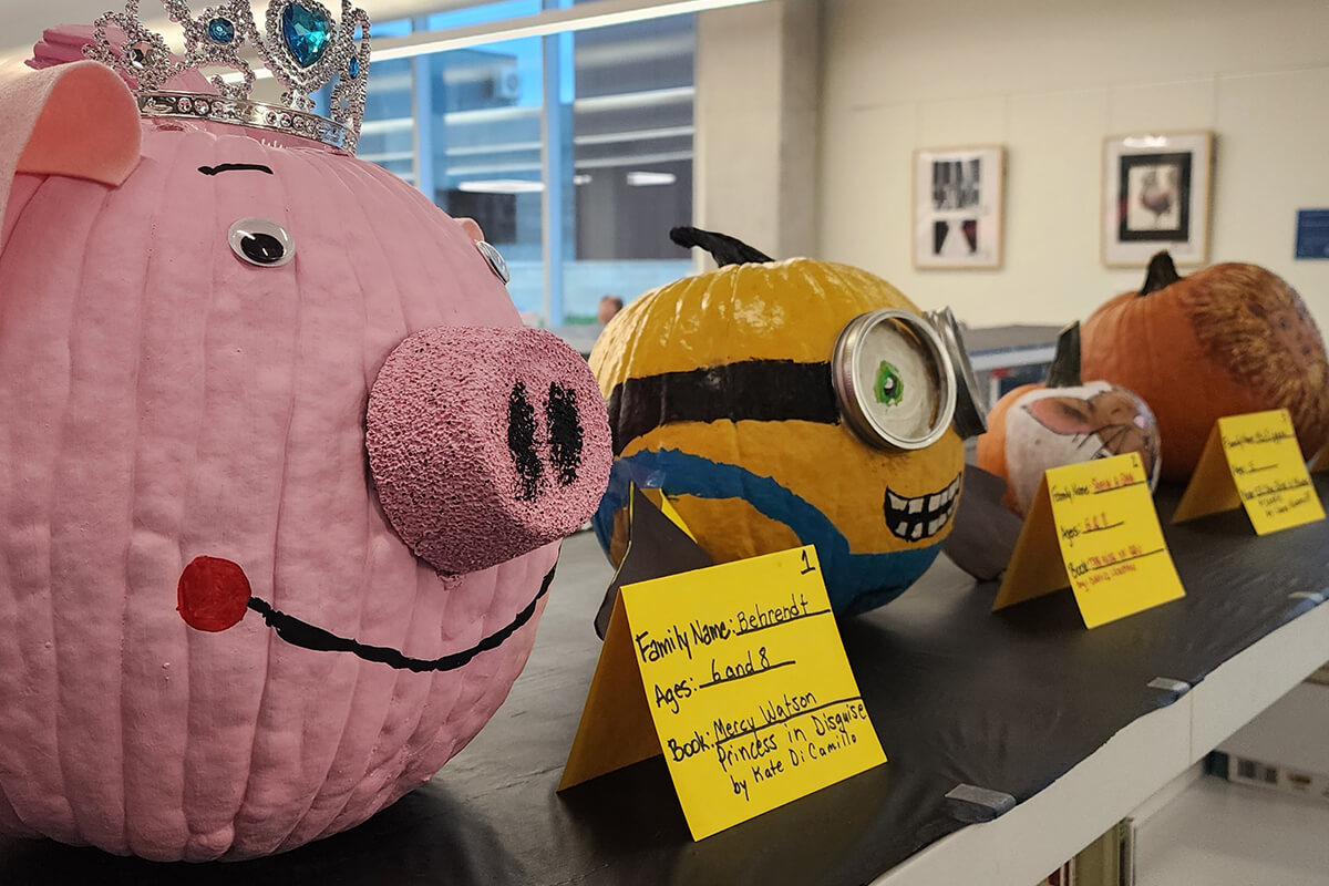 Family Book Pumpkin Decorating Contest Winners Announced - City of ...