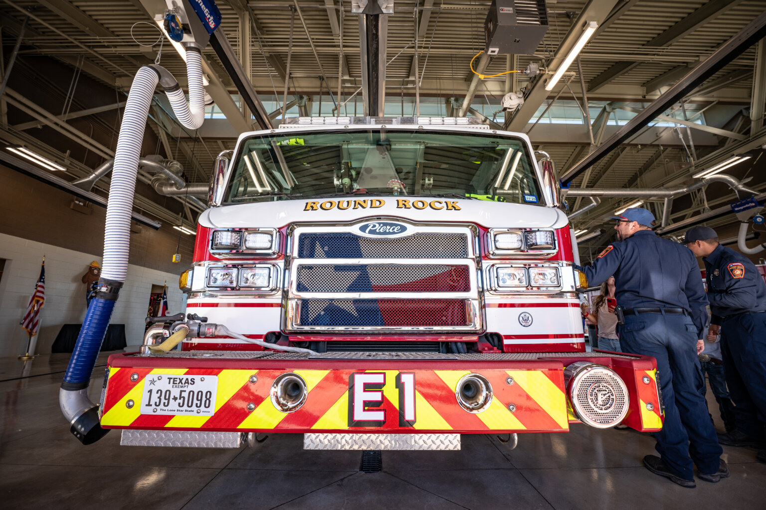 New Fire Station 1 building opens on Old Settlers Boulevard - City of ...