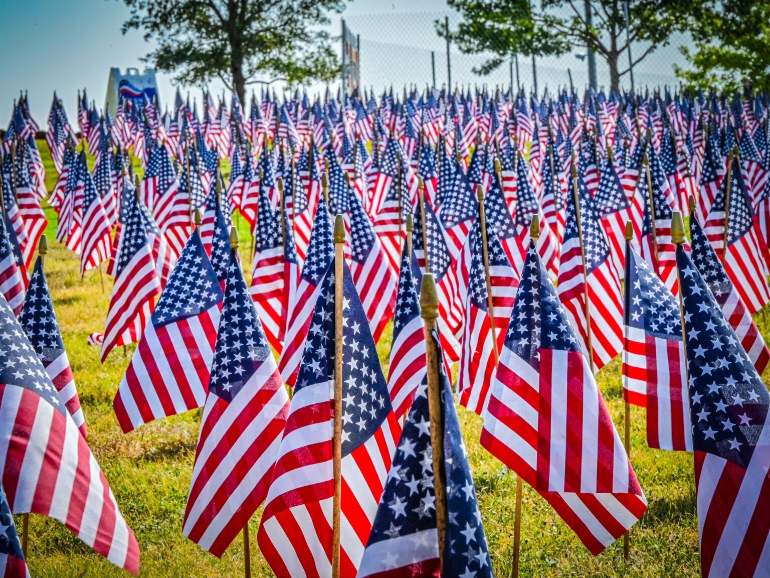 PHOTO GALLERY + VIDEO: Flags honoring lives lost on 9/11 on display in ...